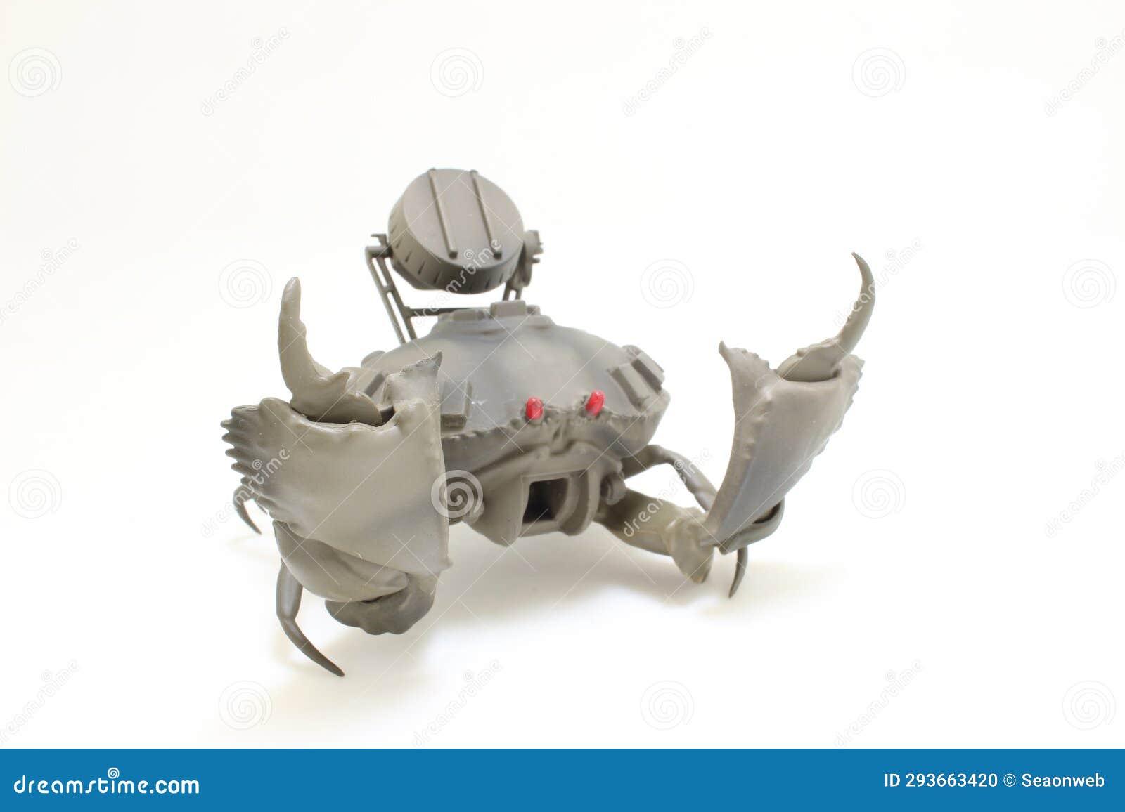 A Scale of Figure Tank Crab on Board Stock Photo - Image of weapon ...