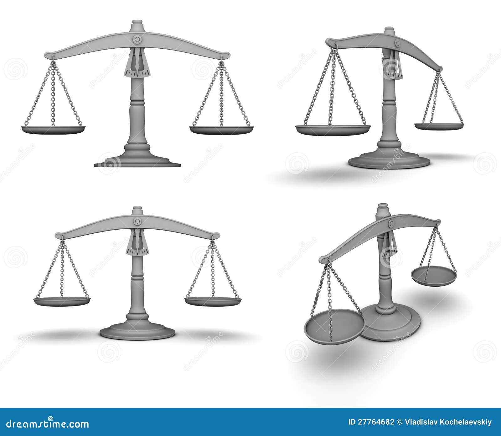 Scale Four Level Measurement Monitor Display. Simple Level Meter. Four ...