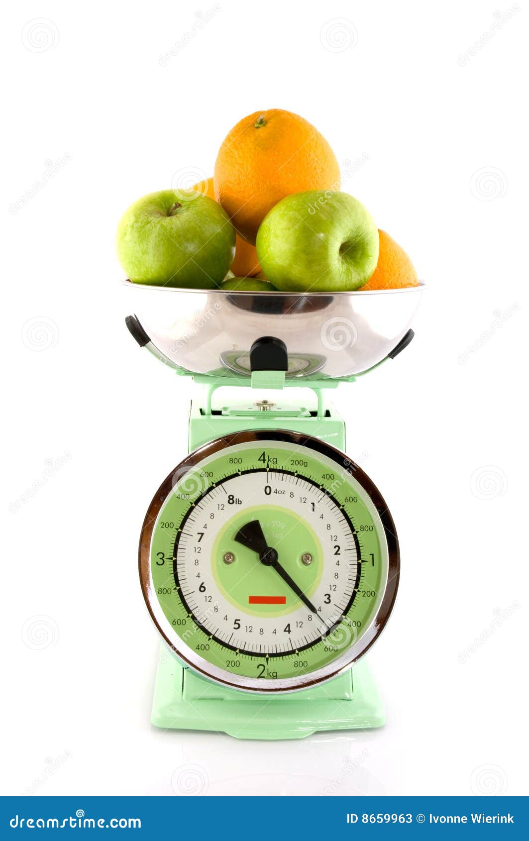 Scale with fruit stock image. Image of oranges, scale - 8659963