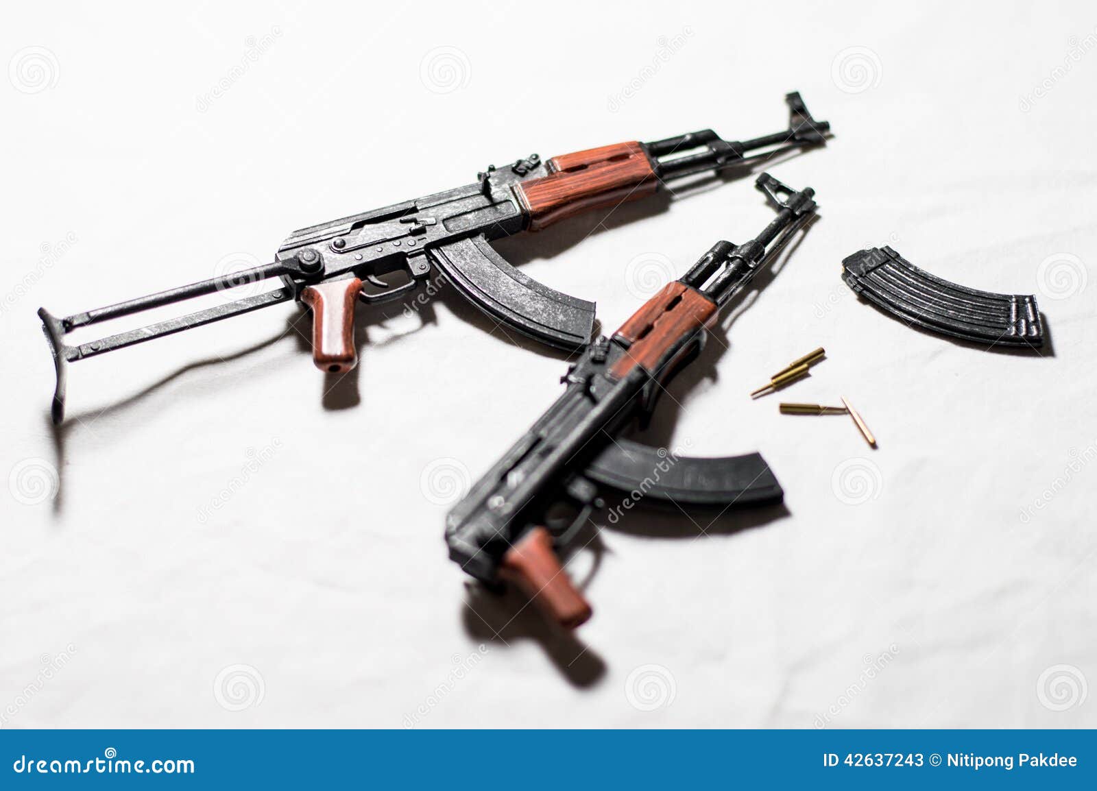 1/6 scale gun stock image. Image of model, ak47, scale - 42637243