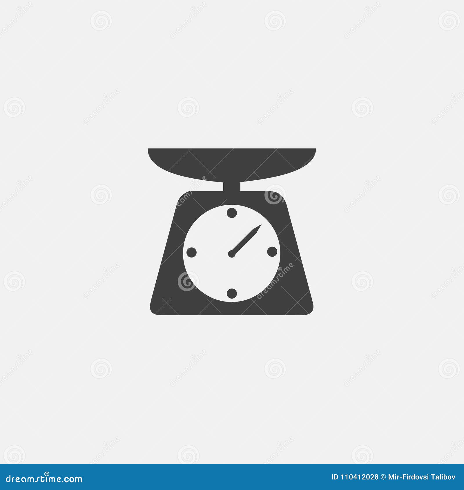 Scale icon stock illustration. Illustration of black - 110412028