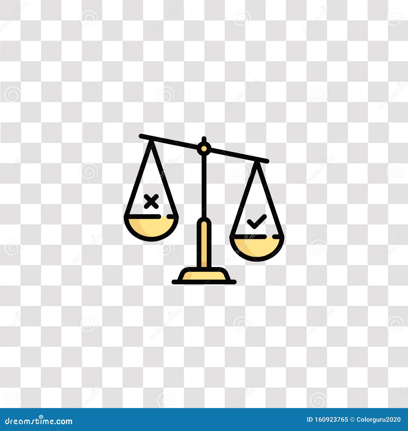 Scale Icon Sign and Symbol. Scale Color Icon for Website Design and ...