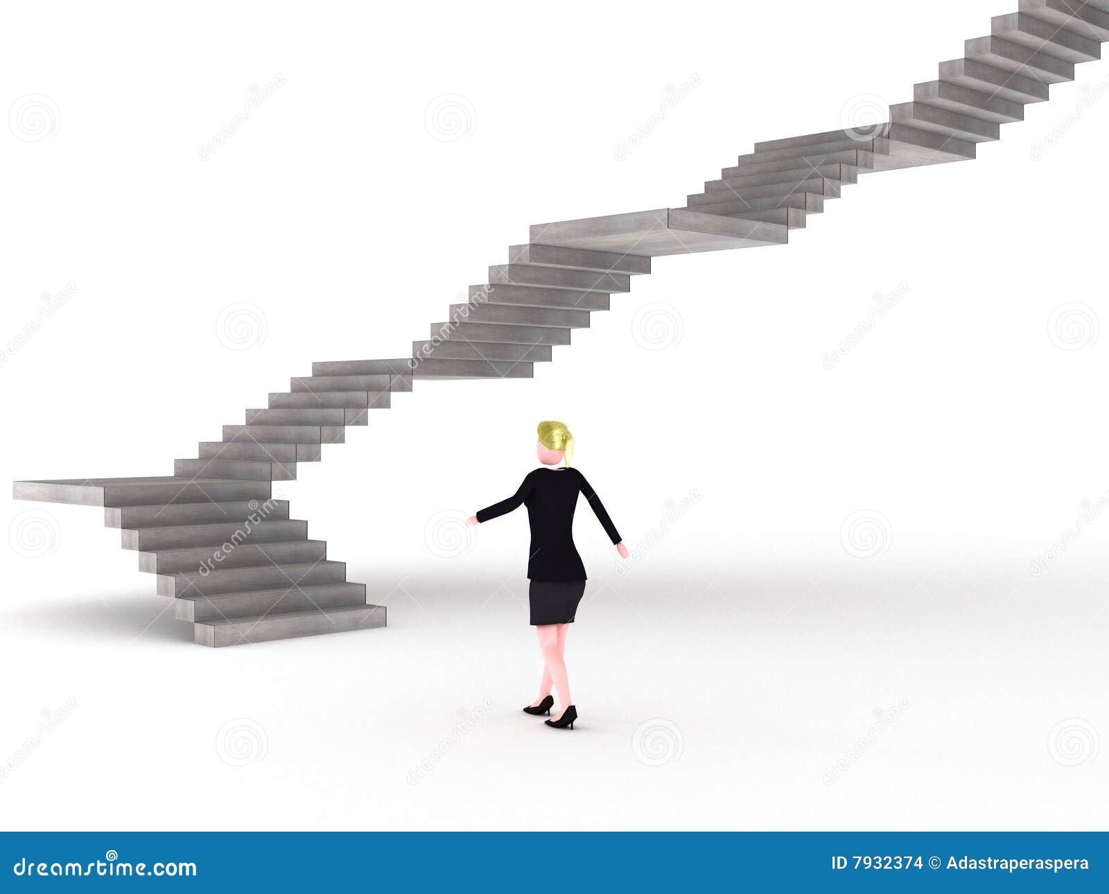 Scale infinite illustrazione di stock. Illustrazione di sfida - 7932374