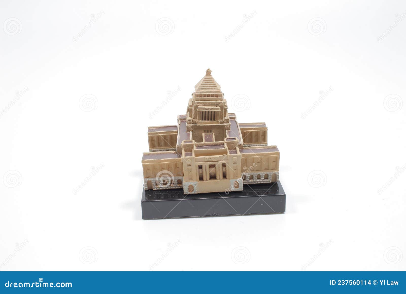 A Scale of the Japan Famous Buildings Model Editorial Stock Image ...