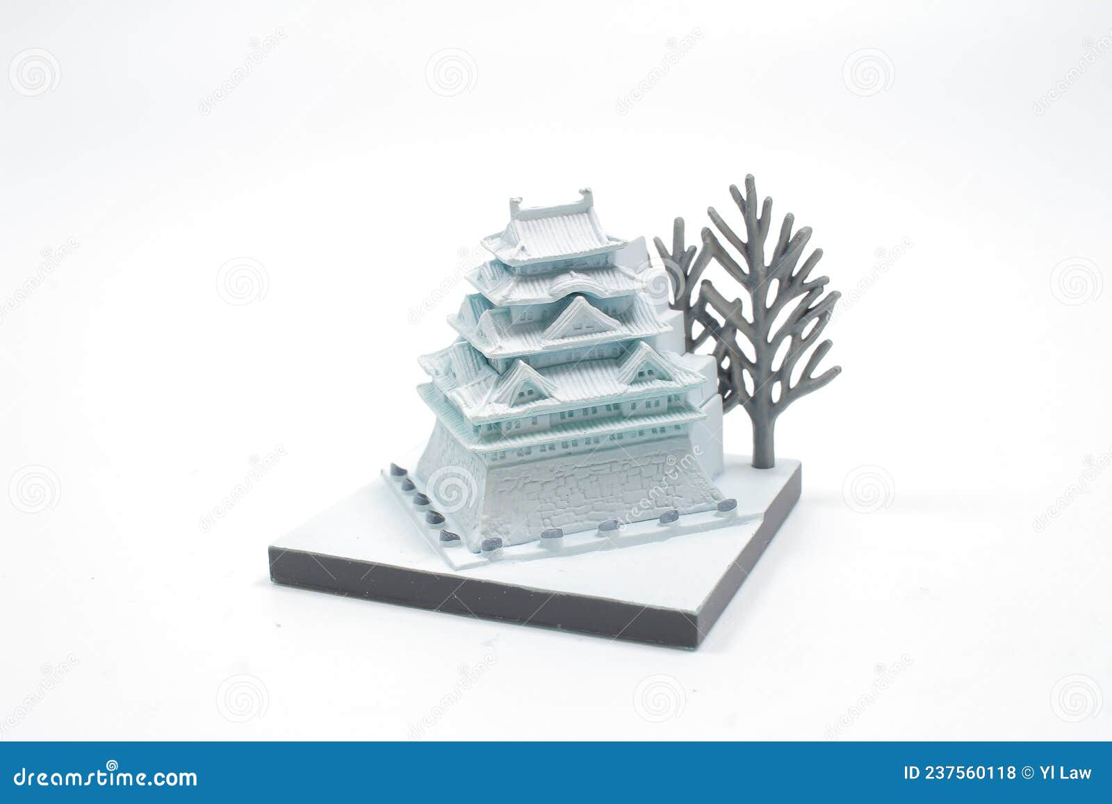 A Scale of the Japan Famous Buildings Model Editorial Stock Photo ...