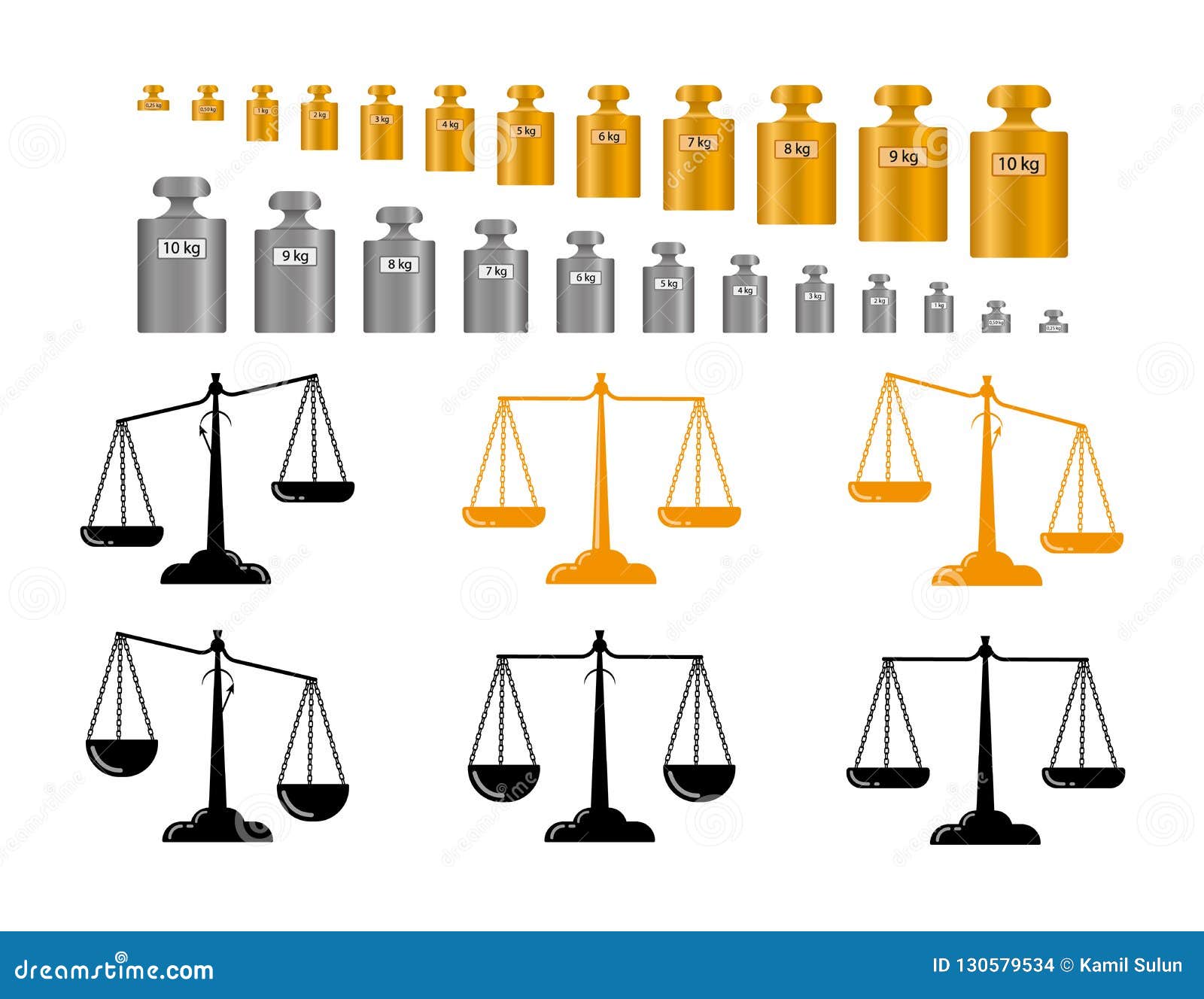 Scale of Justice, Scales and Weights Sets, Vector Esp10 Calibration ...