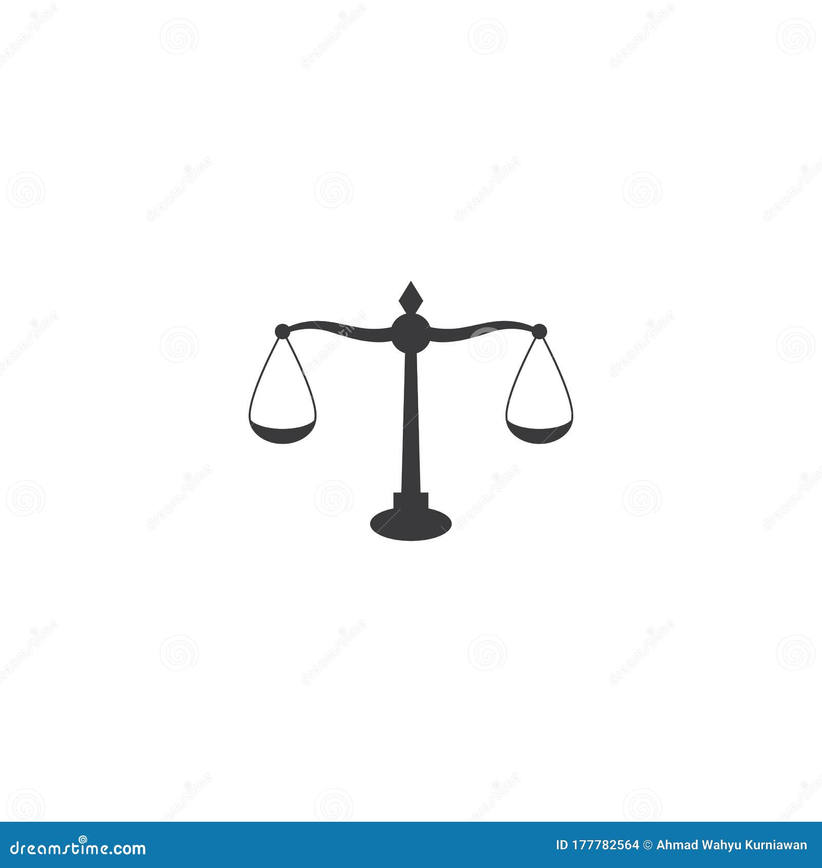 Scale logo stock vector. Illustration of equilibrium - 177782564