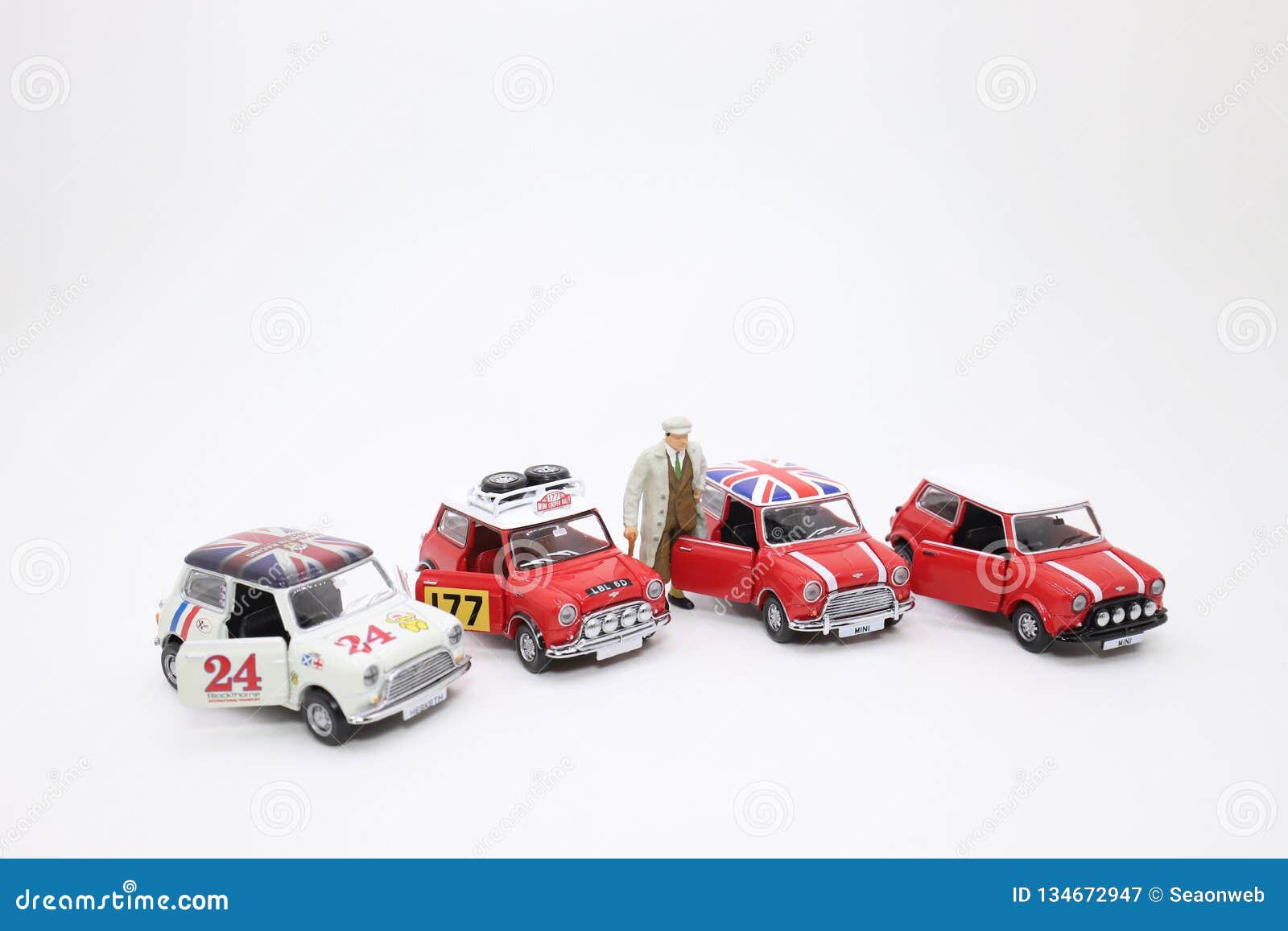 The Scale of Mini Cooper with Figure Editorial Photography - Image of ...