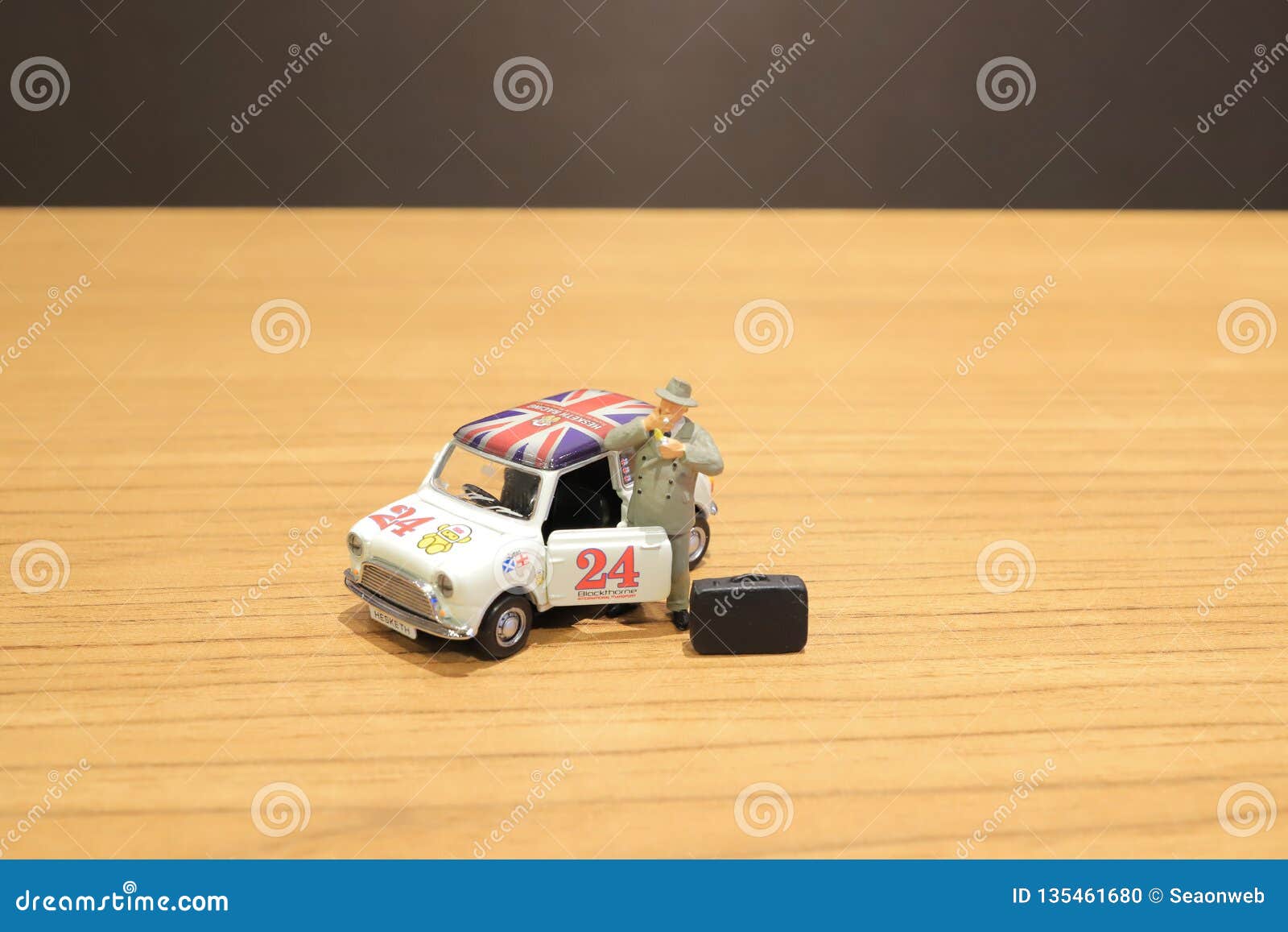 The Scale of Mini Cooper with Figure Editorial Image - Image of ...