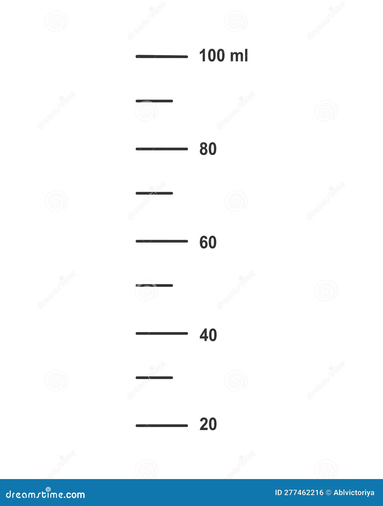 Scale with 100 Ml Liquid Volume for Measuring Cups To Preparing Cooking ...