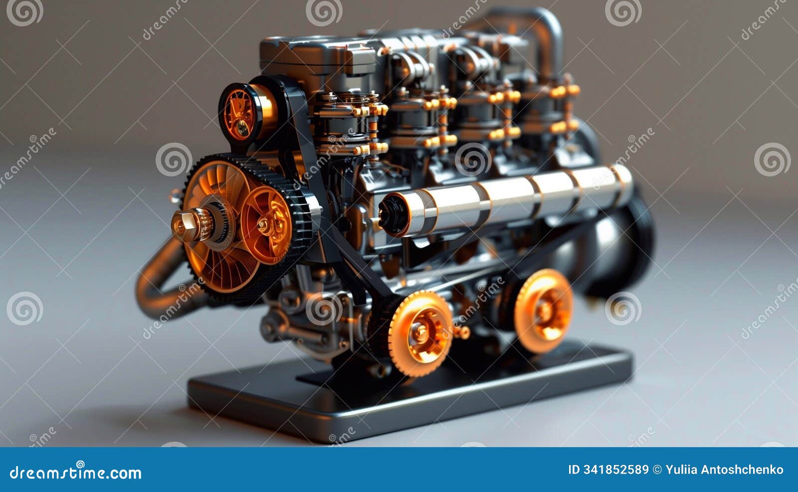 Carburetor Vehicle Intake Manifold Diffusers Vector Illustration ...