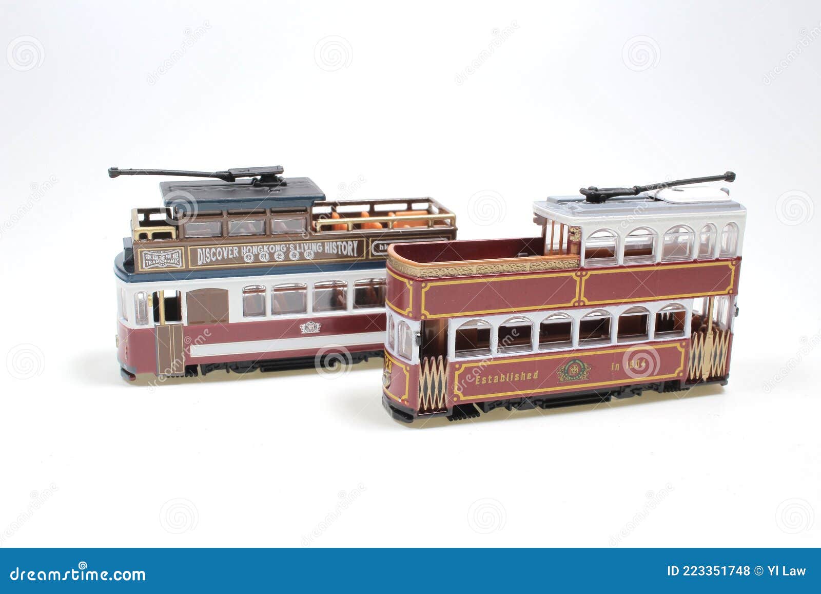 A Scale of the Model Classical Tram Editorial Stock Photo - Image of ...