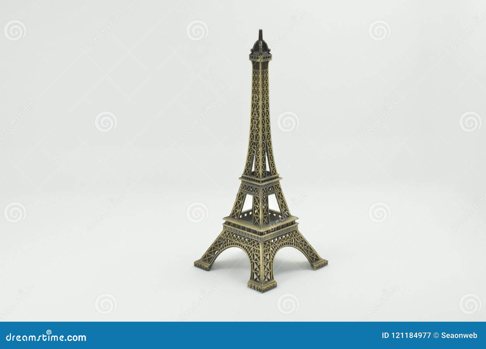 Scale Model of the Eiffel Tower in Paris Stock Image - Image of scale ...
