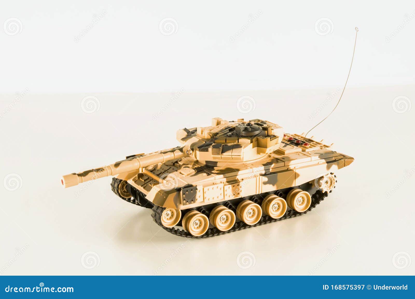 Scale Model of a German Tank Stock Image - Image of horizontal, armour ...