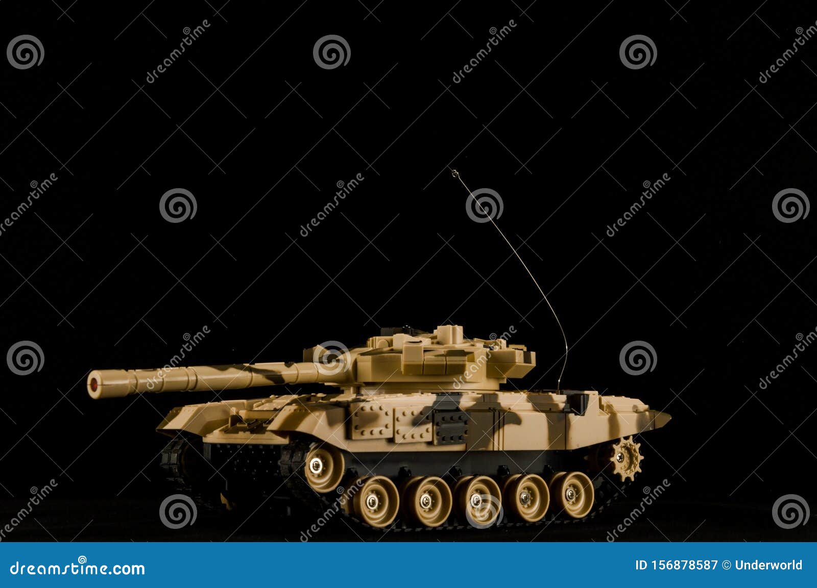 Scale Model of a German Tank Stock Image - Image of isolated, army ...