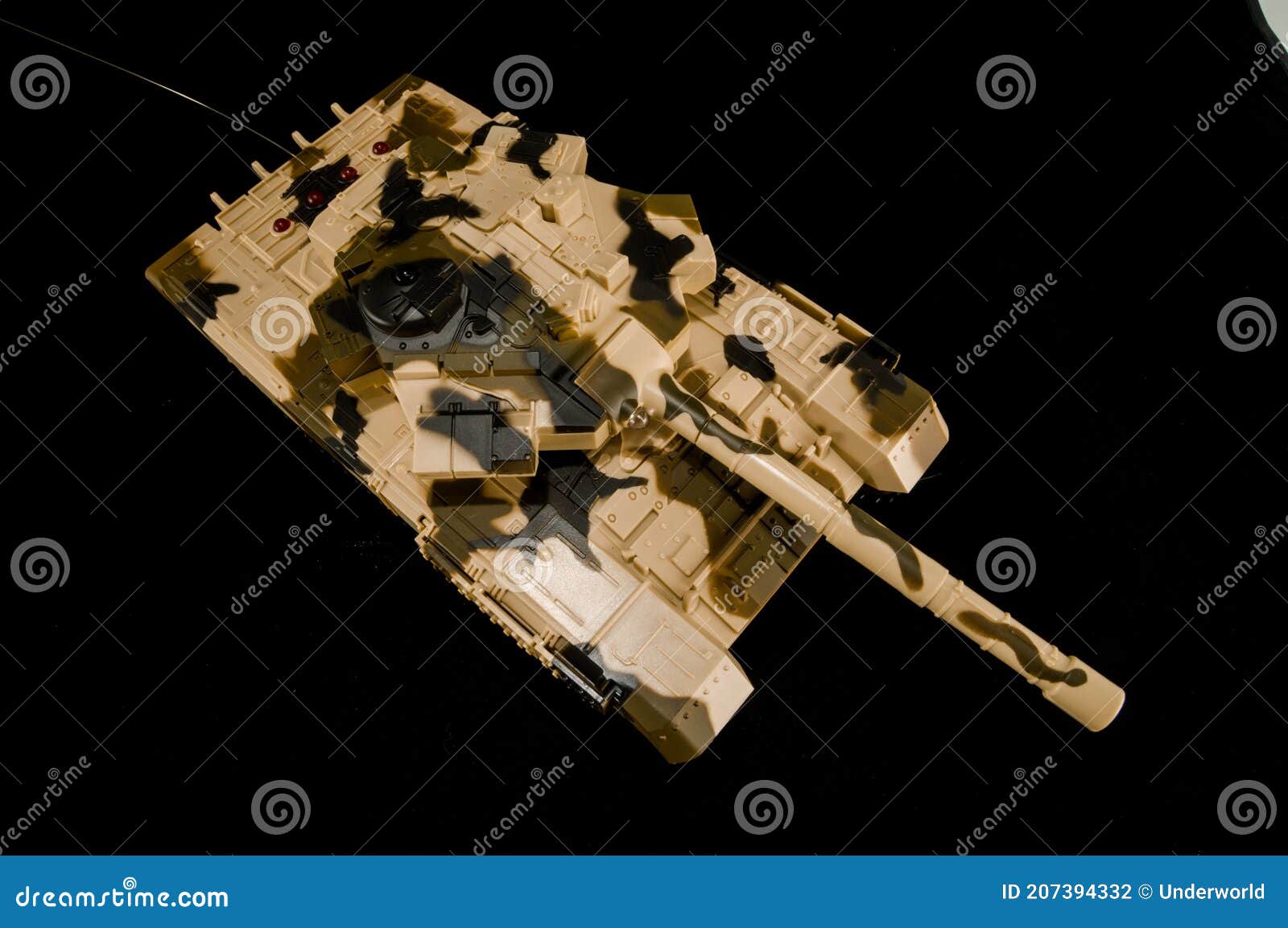 Scale Model of a German Tank Stock Photo - Image of horizontal, world ...