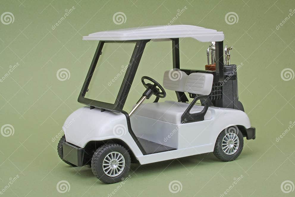 Scale Model Golf Cart stock image. Image of sports, collectible - 10555499
