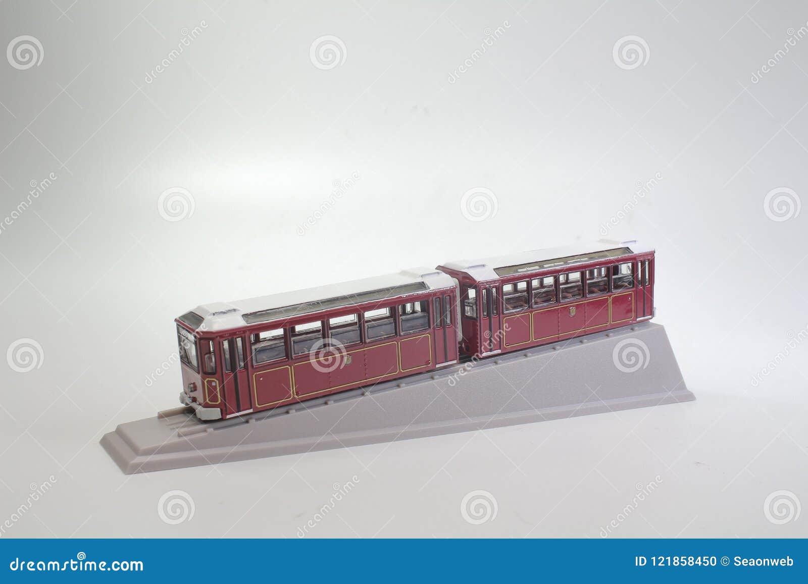 A Scale of Model Peak Tram at Hong Kong Stock Photo - Image of museum ...