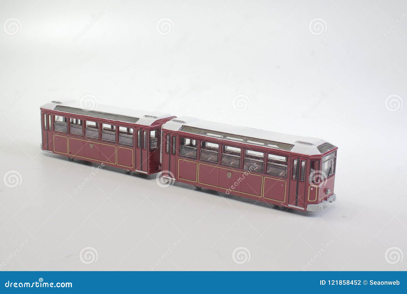 A Scale of Model Peak Tram at Hong Kong Stock Photo - Image of railroad ...