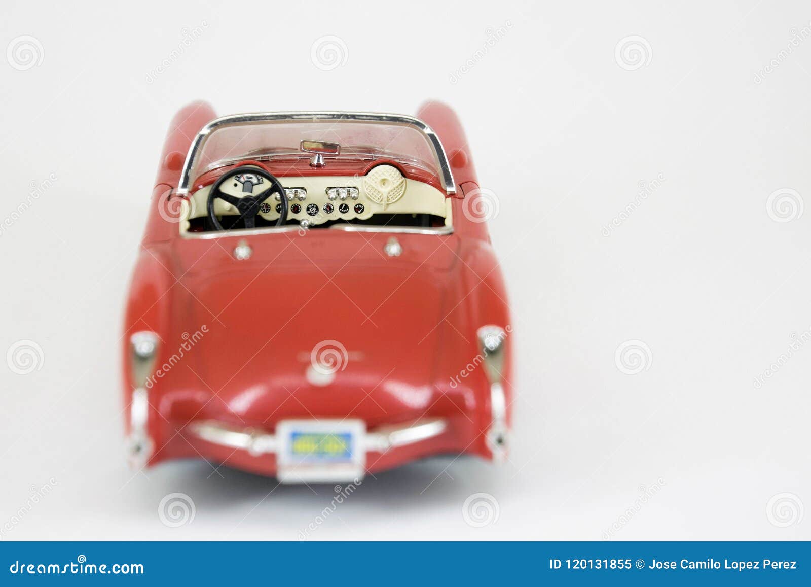 Red car stock image. Image of wheel, model, scale - 120131855