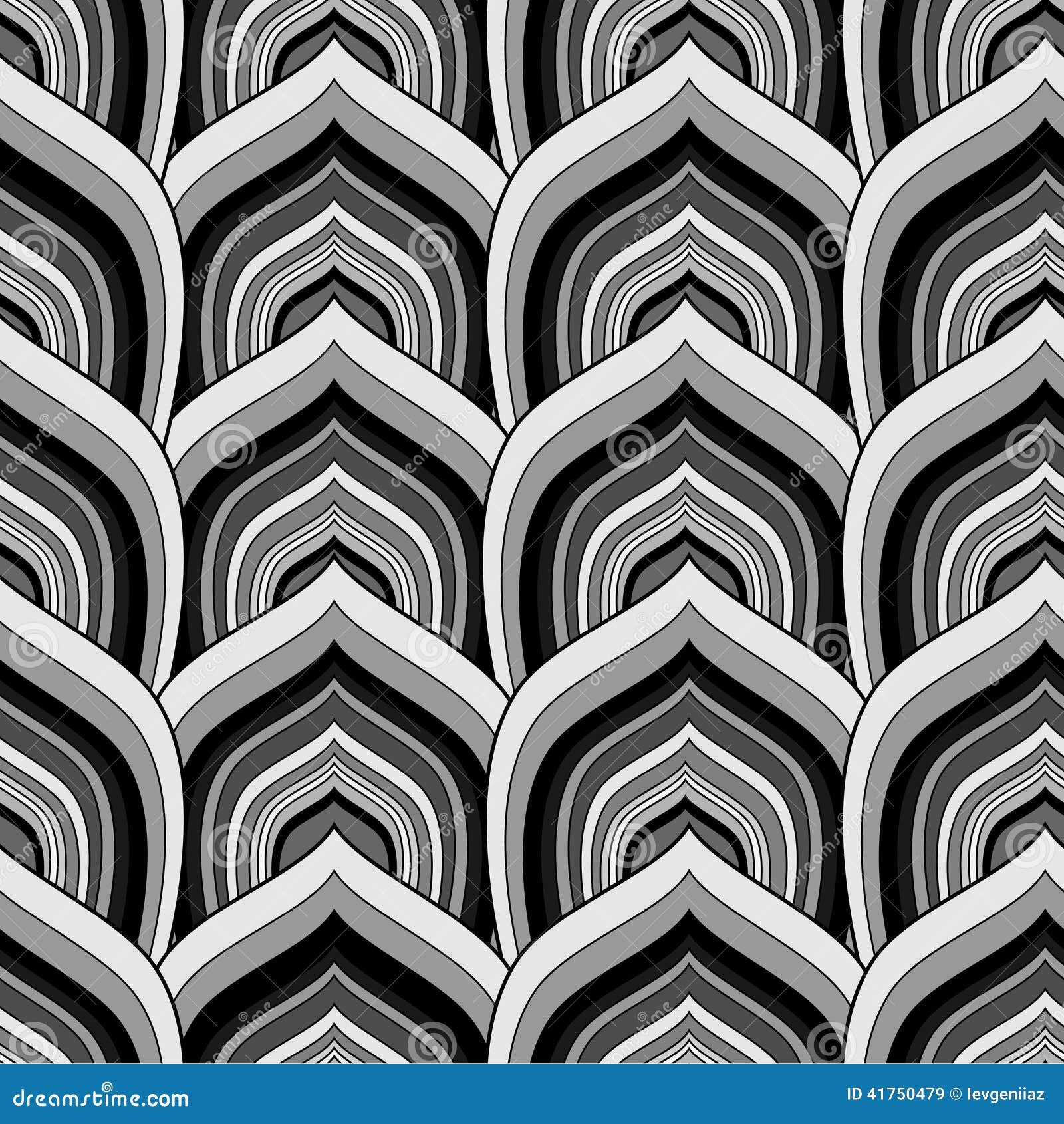 Scale pattern stock vector. Illustration of geometric - 41750479