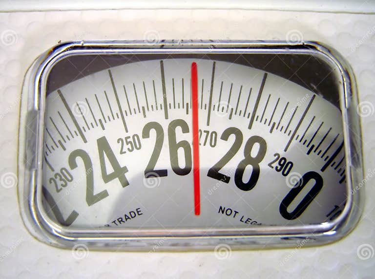 Scale Reading stock image. Image of scale, pounds, overweight - 72381