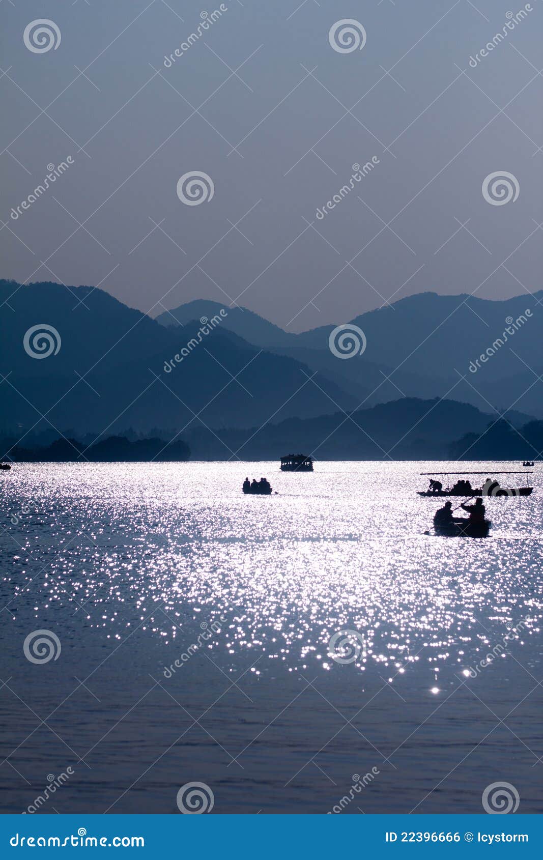 Scale Reflection on West Lake Stock Photo - Image of lifestyle, ease ...