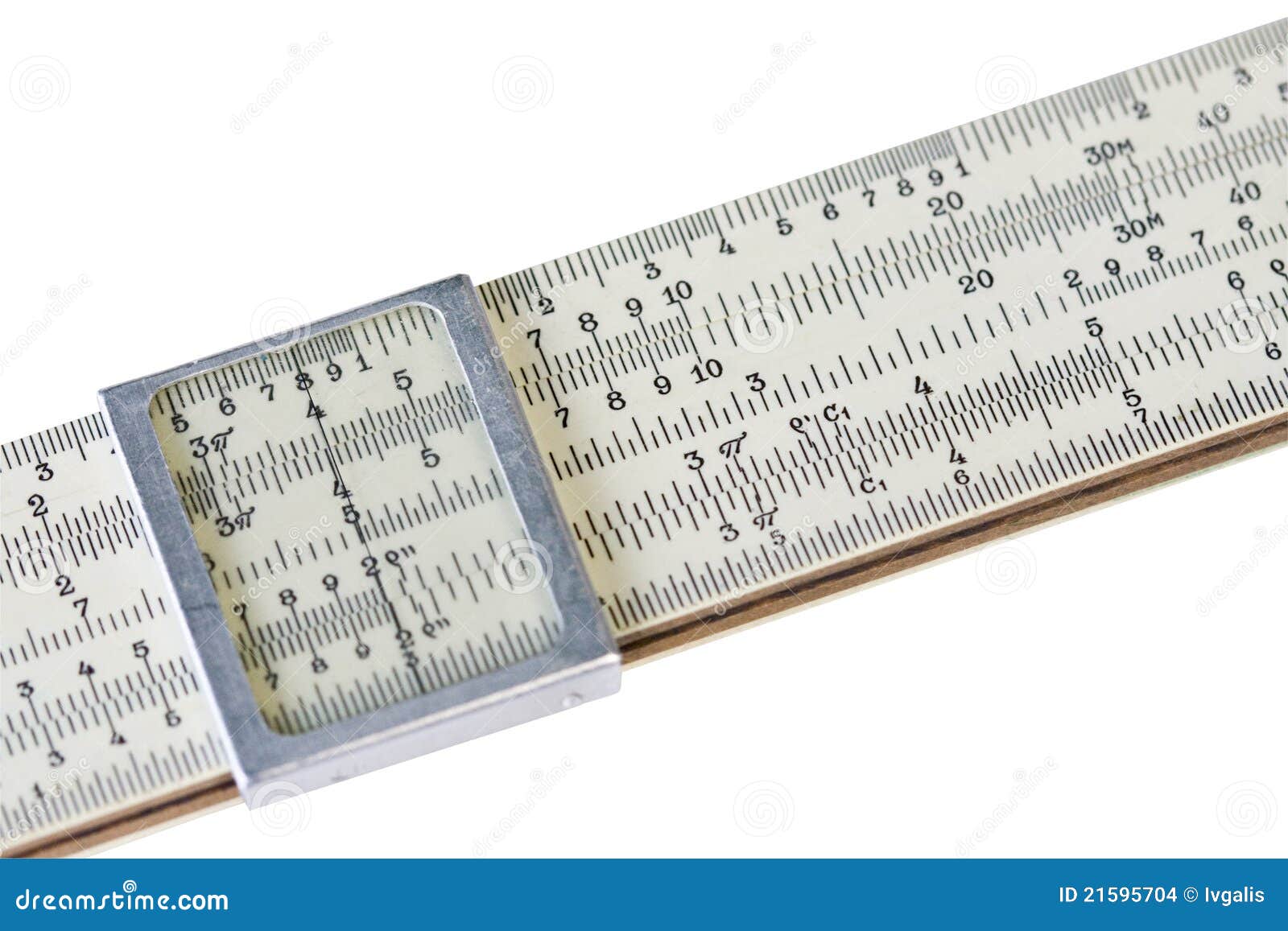 Scale Ruler (focus To The Right Of The Frame) Stock Images - Image ...