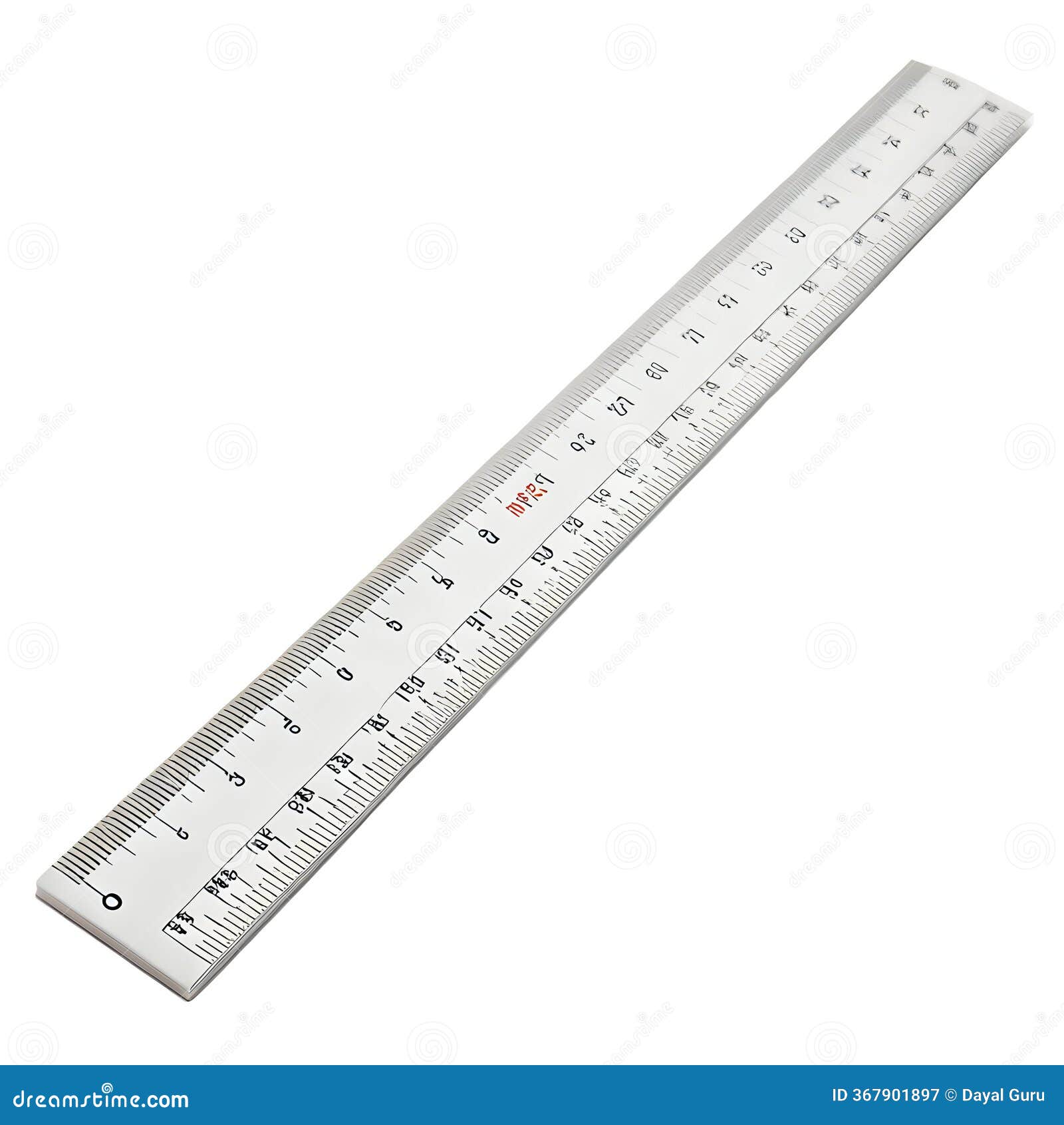 Scale Of Ruler Set. Horizontal Measuring Chart With Centimeters And ...
