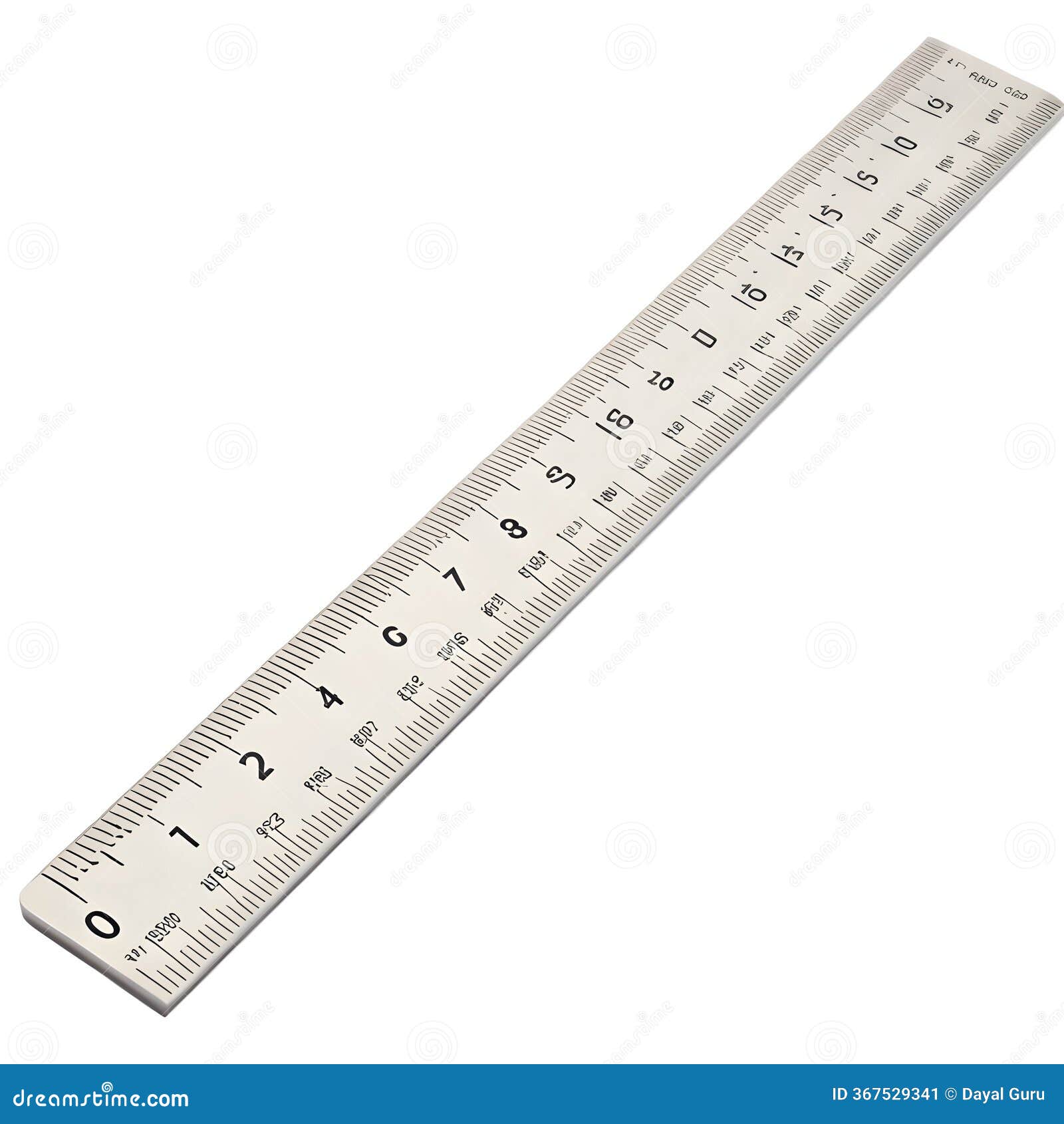 Scale Of Ruler Set. Horizontal Measuring Chart With Centimeters And ...