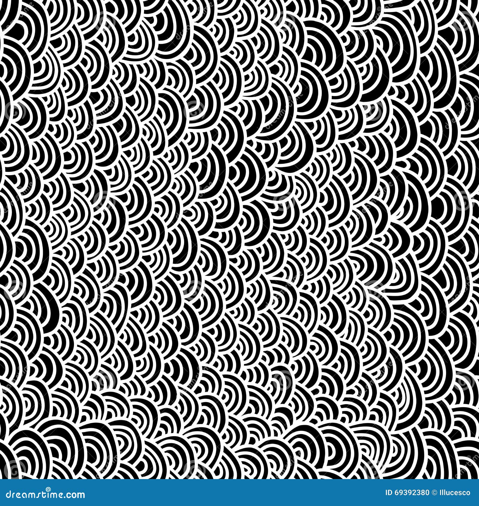 Scale seamless pattern stock vector. Illustration of graphic - 69392380