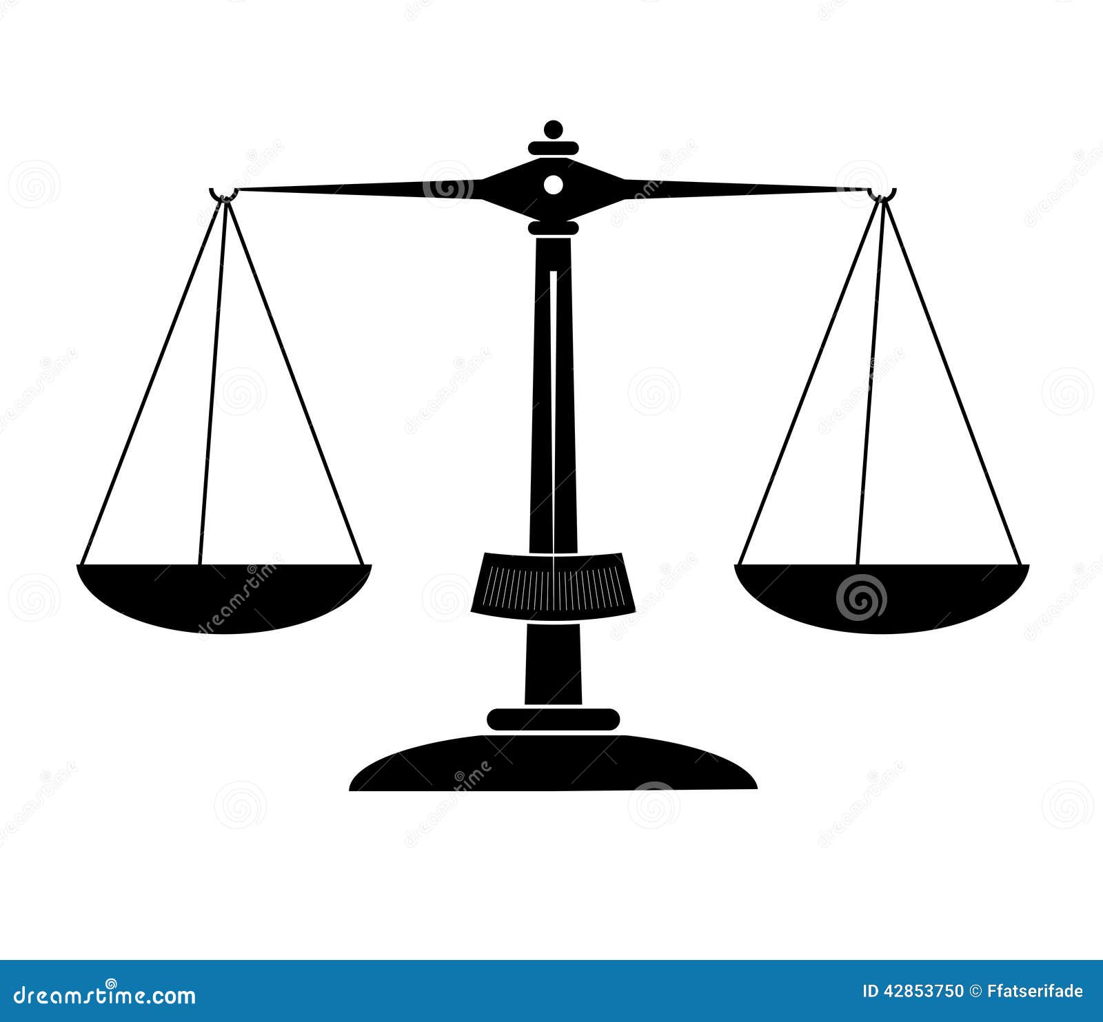 Scale stock illustration. Illustration of balance, metaphor - 42853750