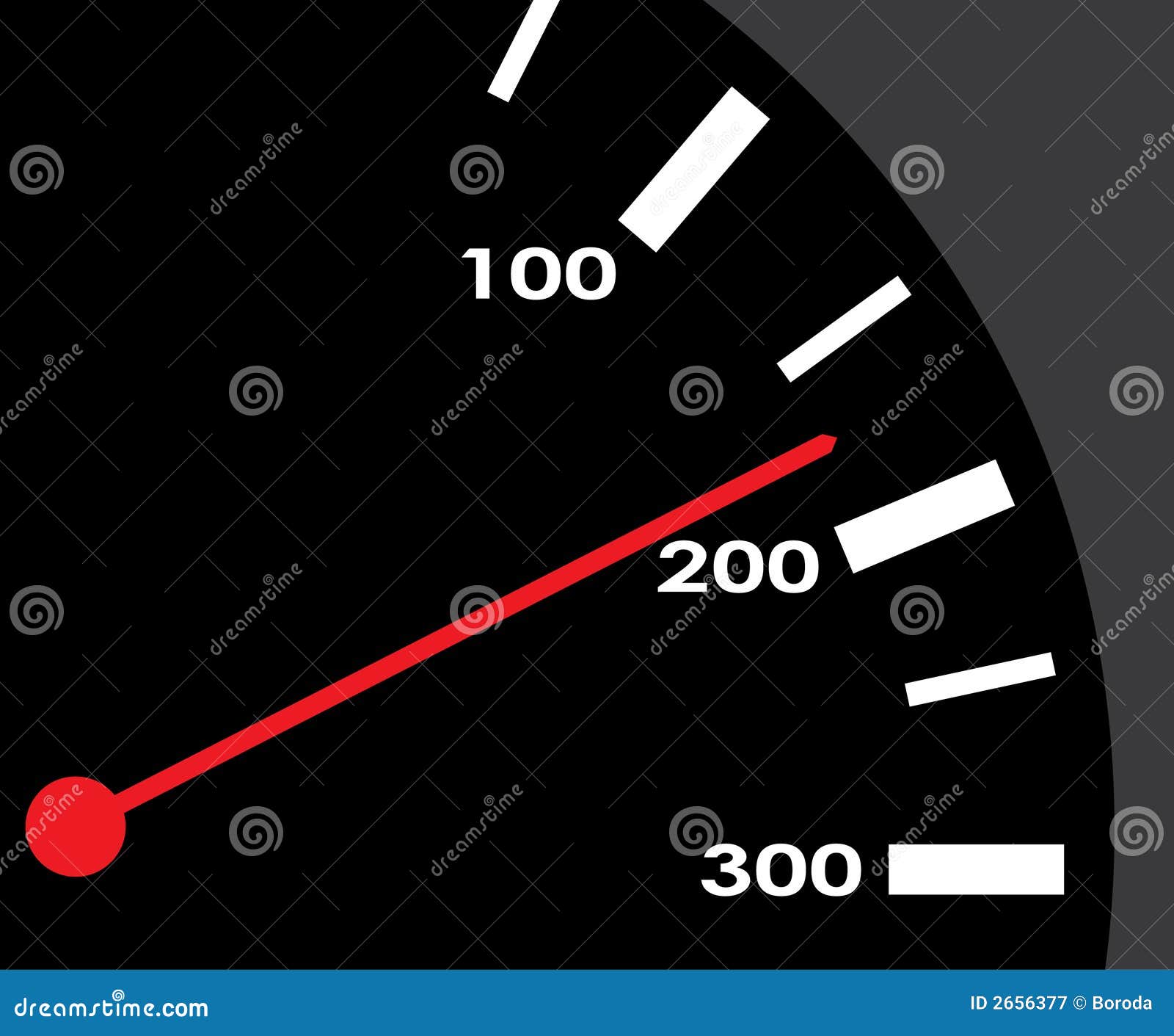 Scale of a speedmeter. stock vector. Illustration of running - 2656377