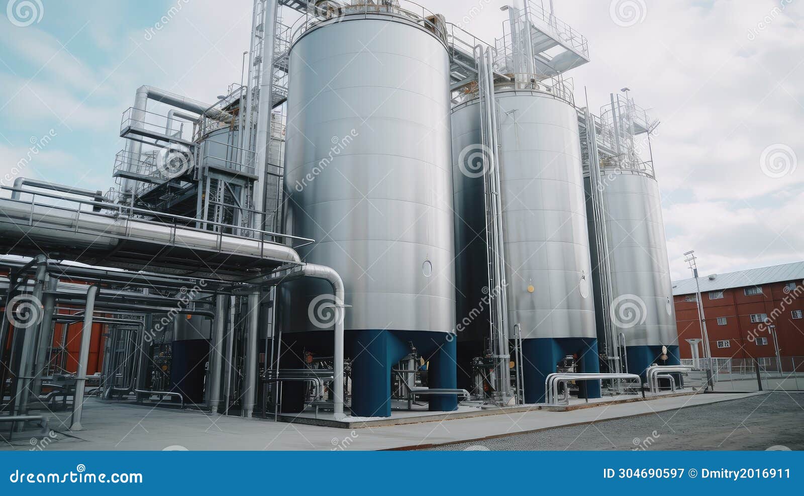 The Scale of these Steel Tanks is Awe-inspiring, Dwarfing Everything ...