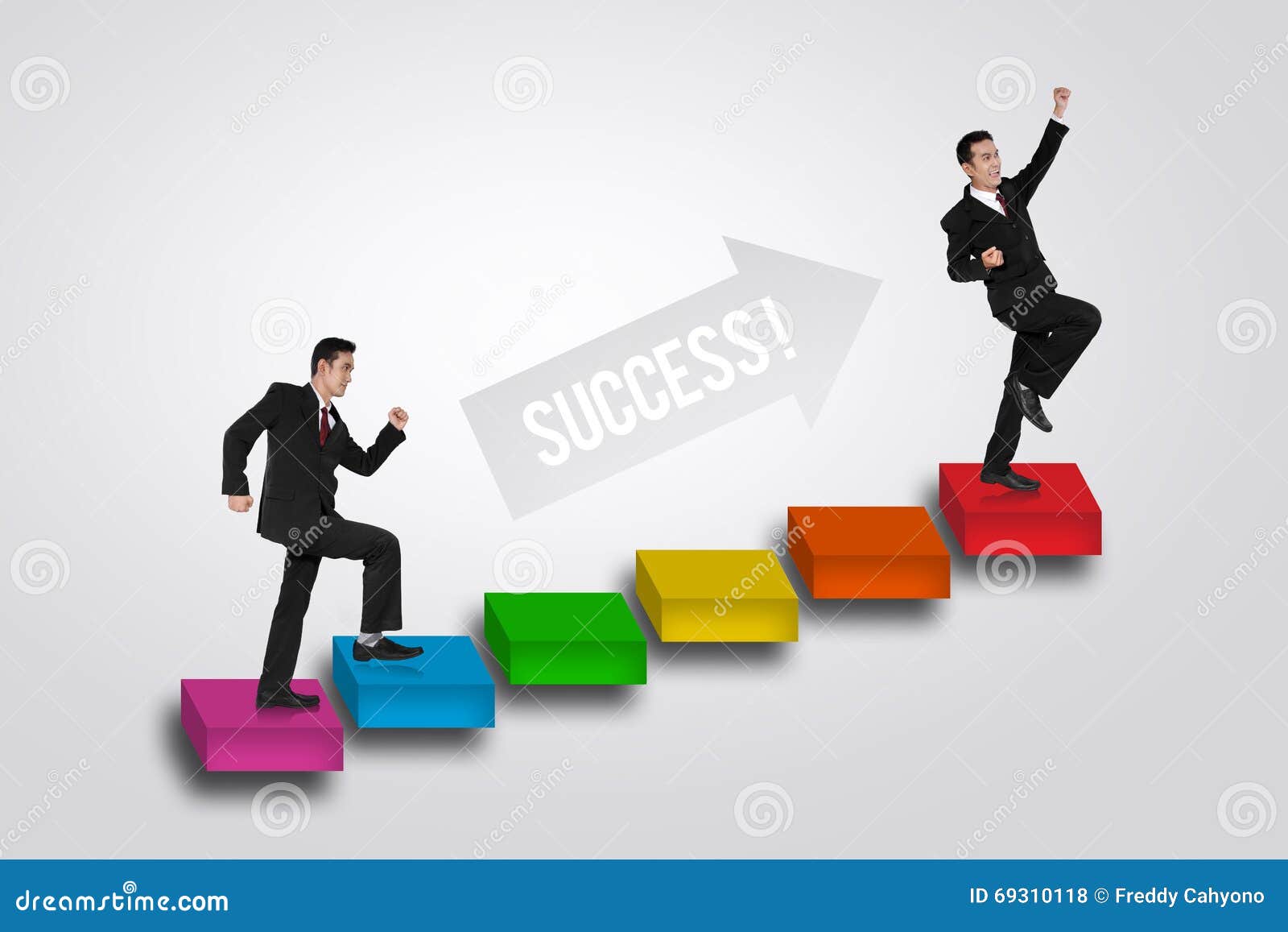 Scale a successo fotografia stock. Immagine di creativo - 69310118