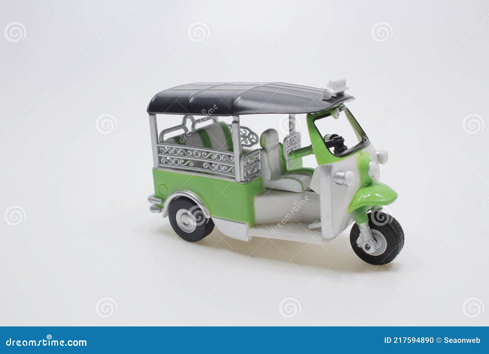 The Scale of Thailand Three Wheel Native Taxi at Board Editorial Image ...