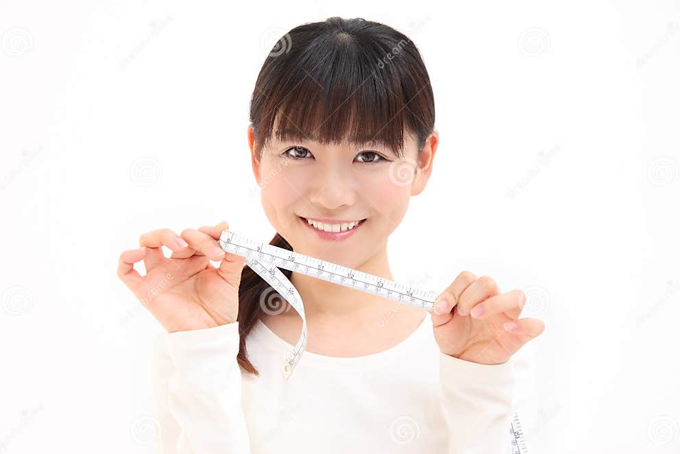 Scale and women stock image. Image of measure, human - 24055225