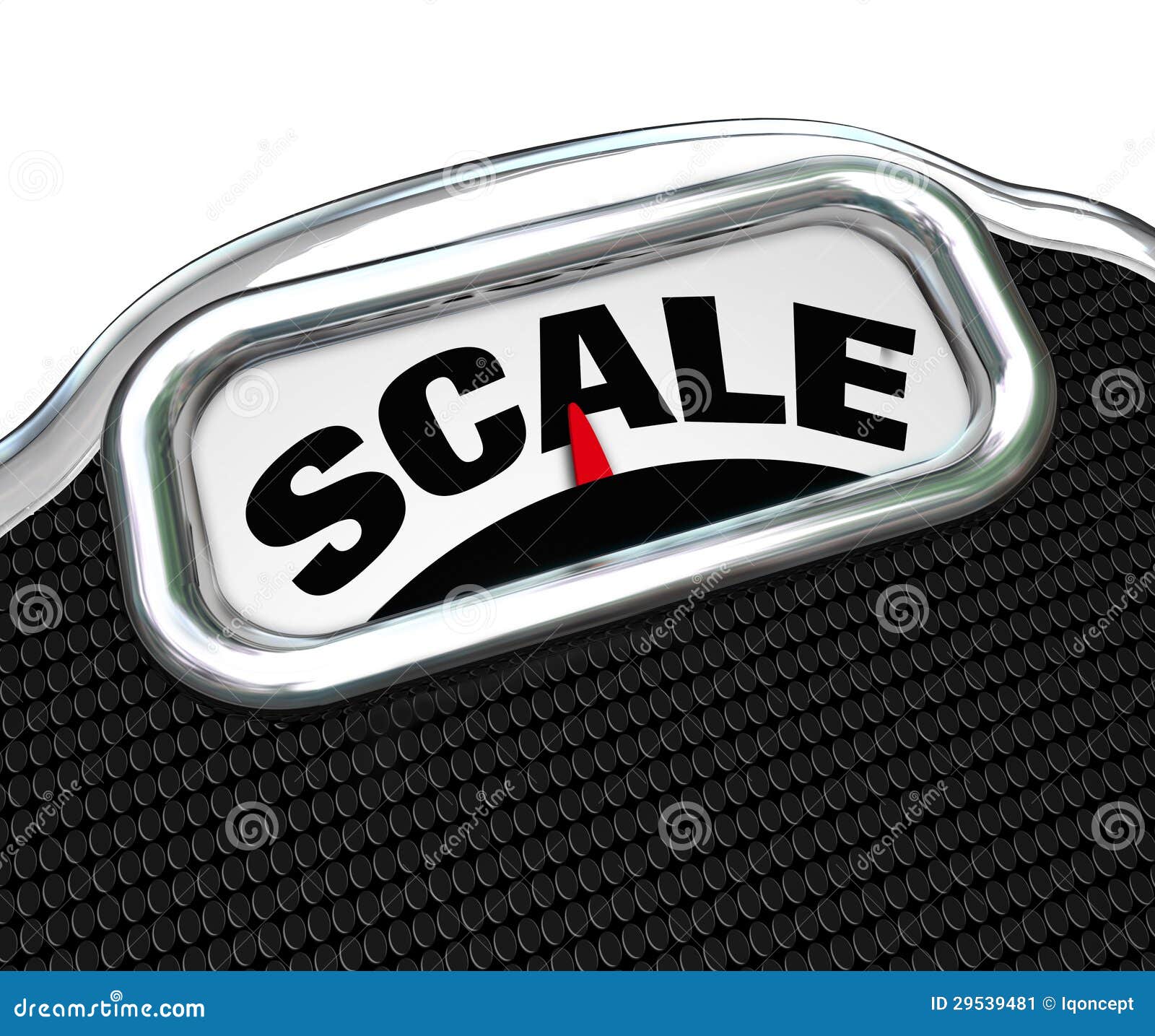 Scale Word on Measurement Tool Device Measuring Weight Stock ...