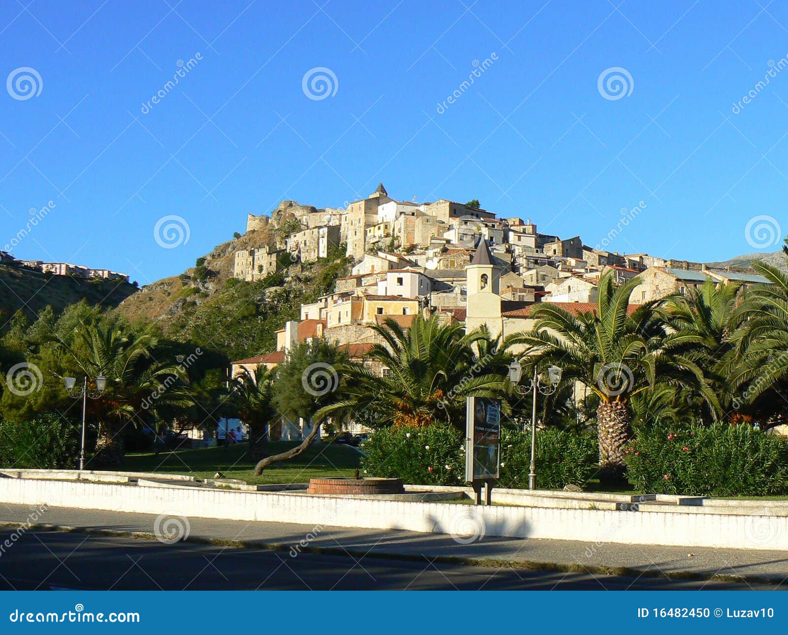 Scalea stock photo. Image of historic, sybarites, calabria - 16482450
