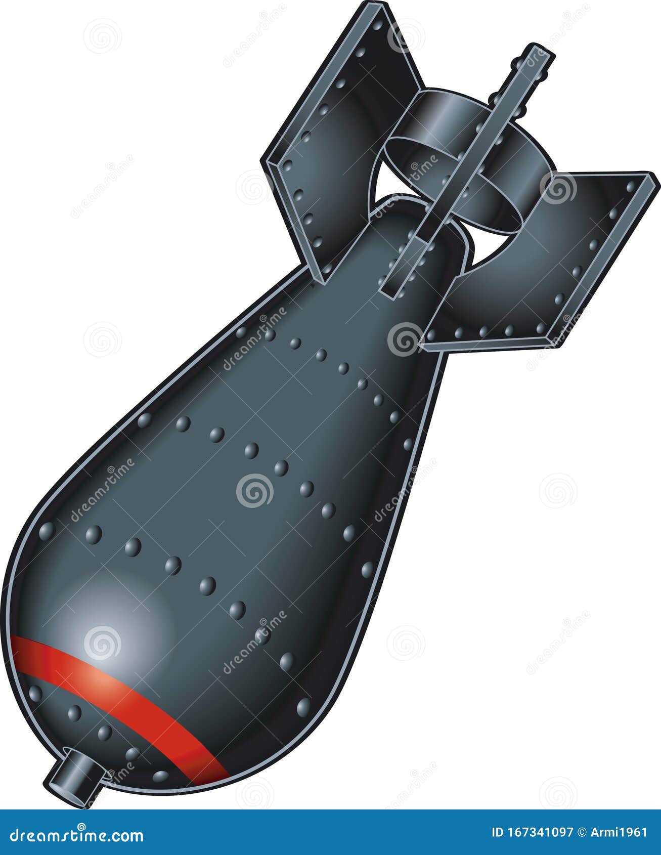 Cartoon air bomb stock vector. Illustration of cartoon - 167341097