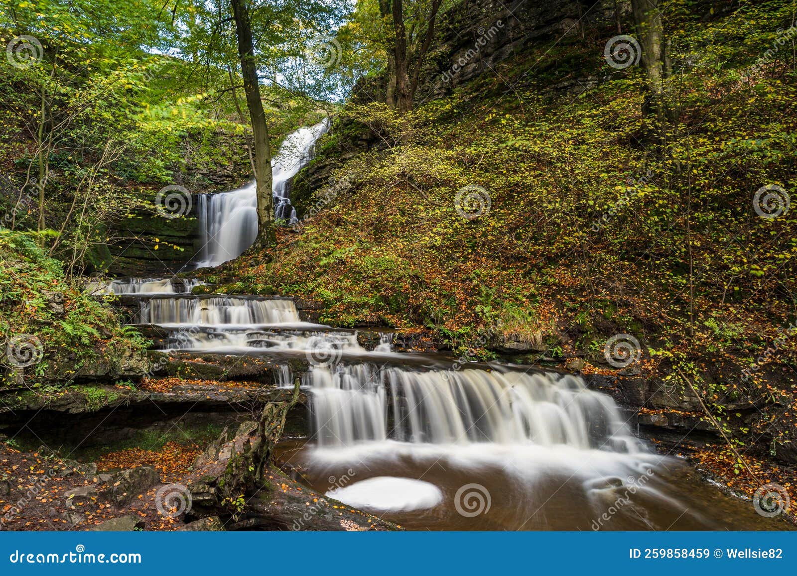 Scaleber Force Waterfall stock image. Image of dales - 259858459