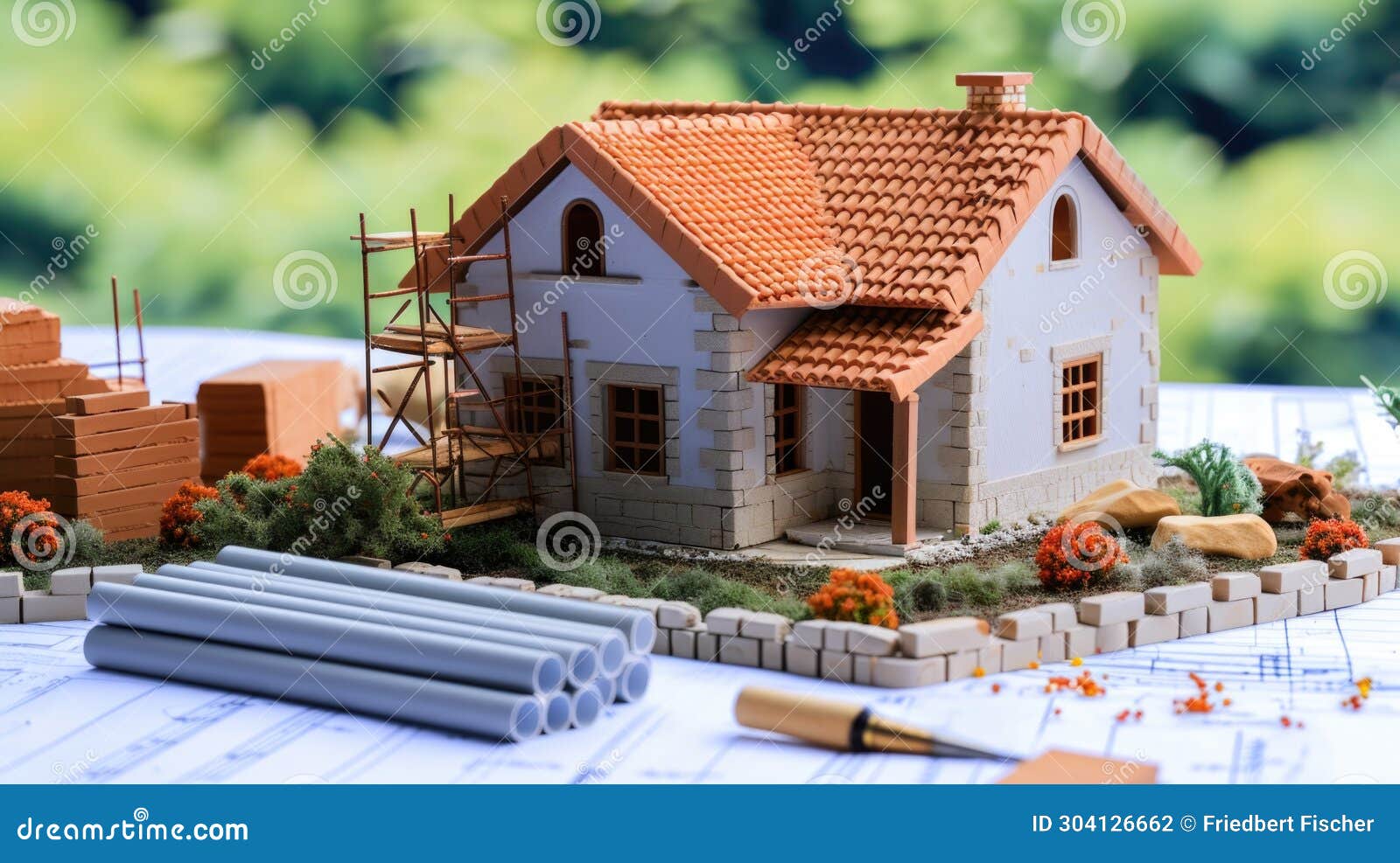 Scaled Replica House with Digital Schematics, Redesign Plans, Workshop ...