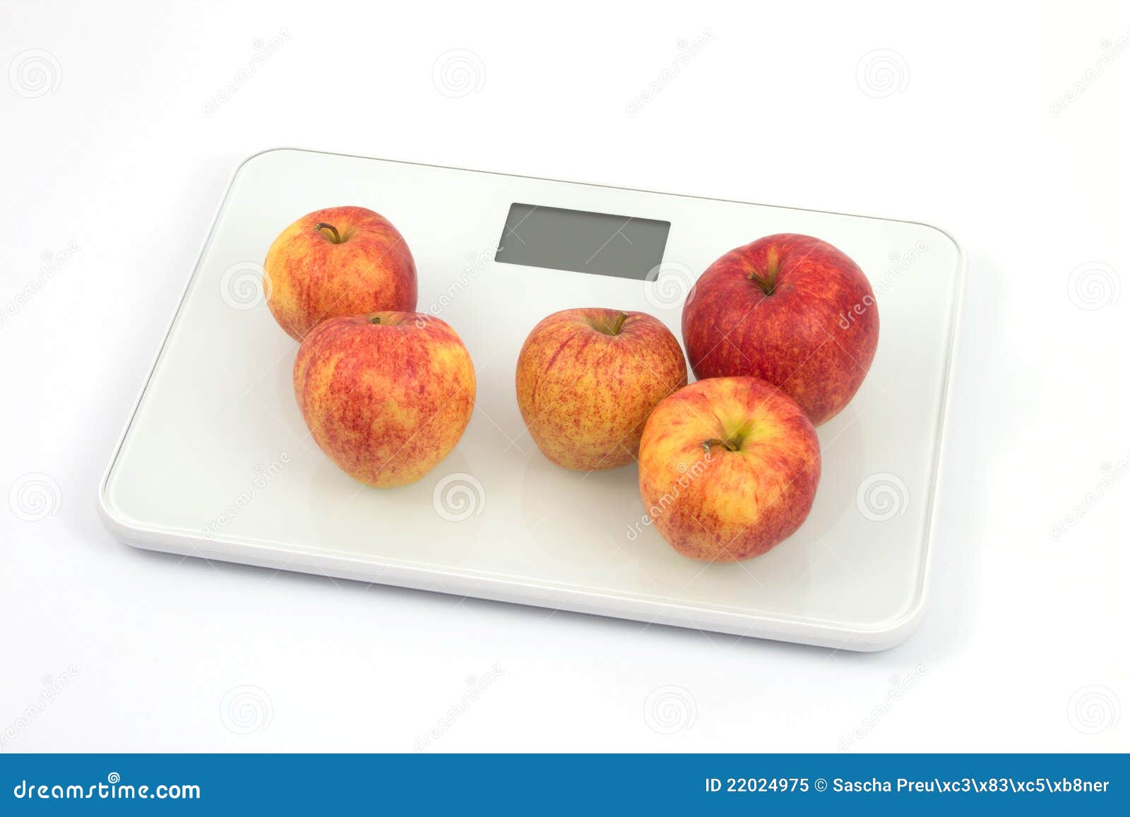 Scales with apples 1 stock image. Image of nutrition - 22024975