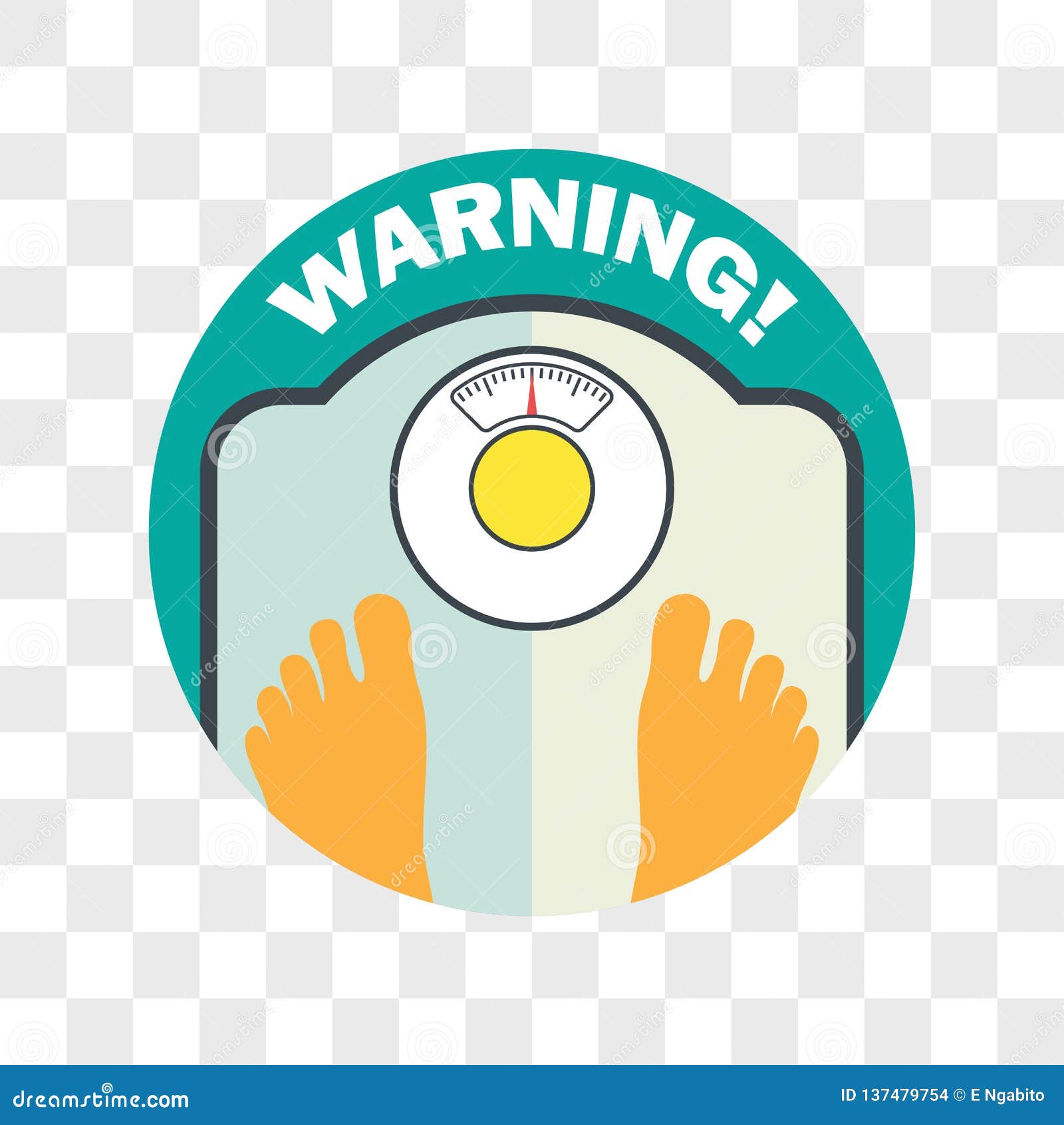 Scales. Dial Of Floor Scales At Zero. Vector, Cartoon Illustration ...