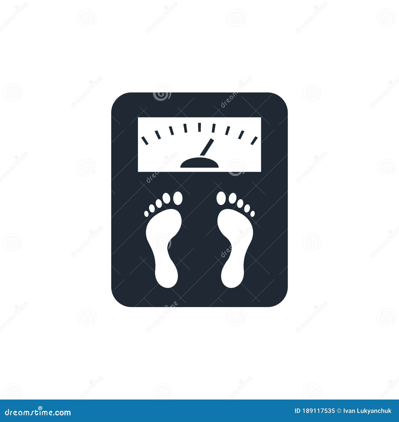 Scales Icon Weighting Symbol Stock Vector - Illustration of precision ...