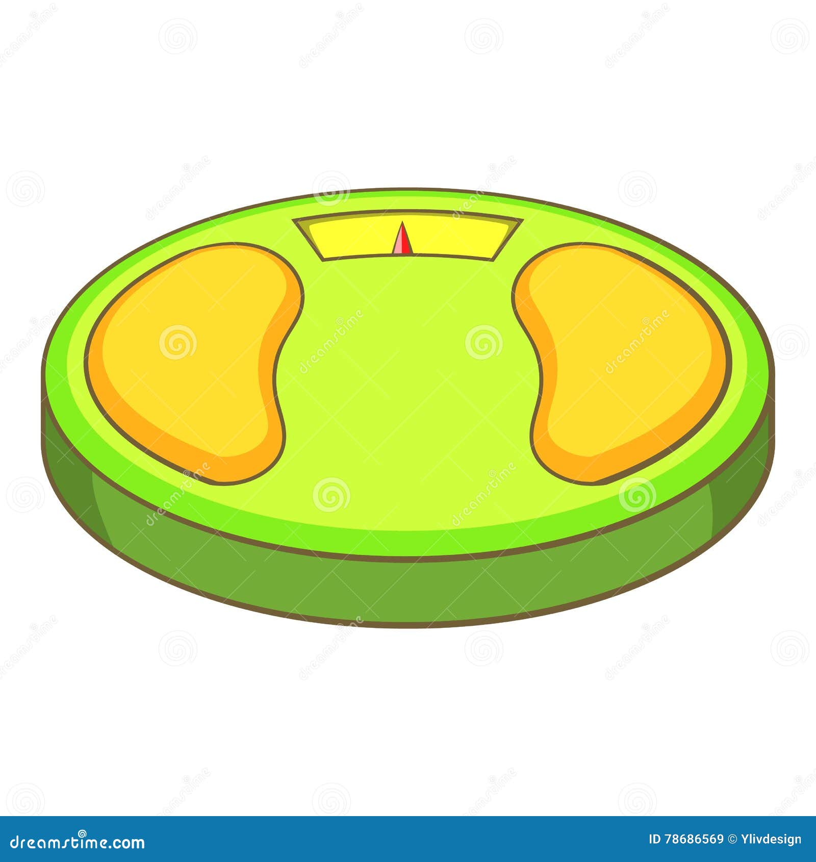 Scales icon, cartoon style stock vector. Illustration of modern - 78686569