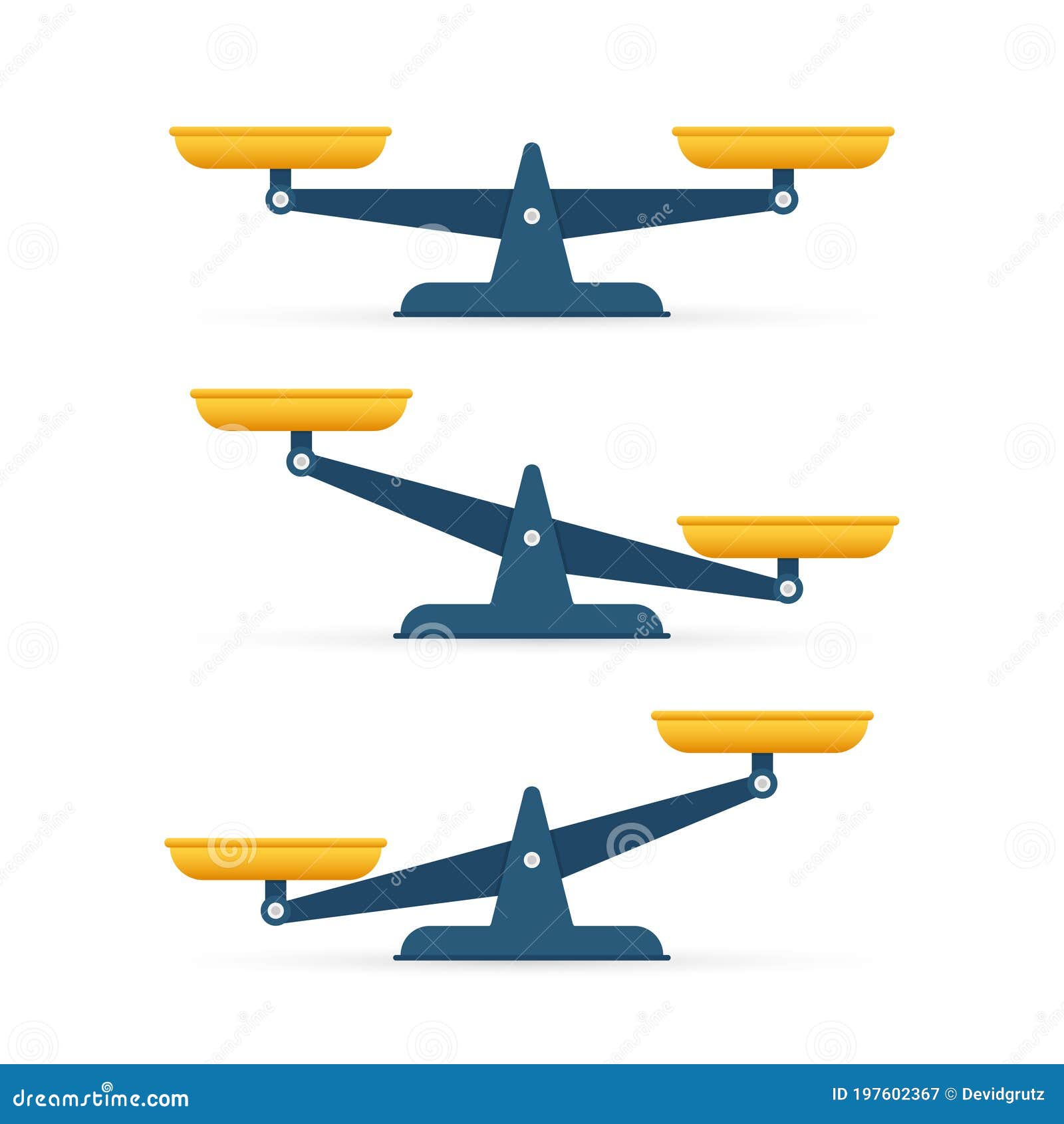 3D Libra Isolated On White Background. Price Comparison Symbol. Symbol ...