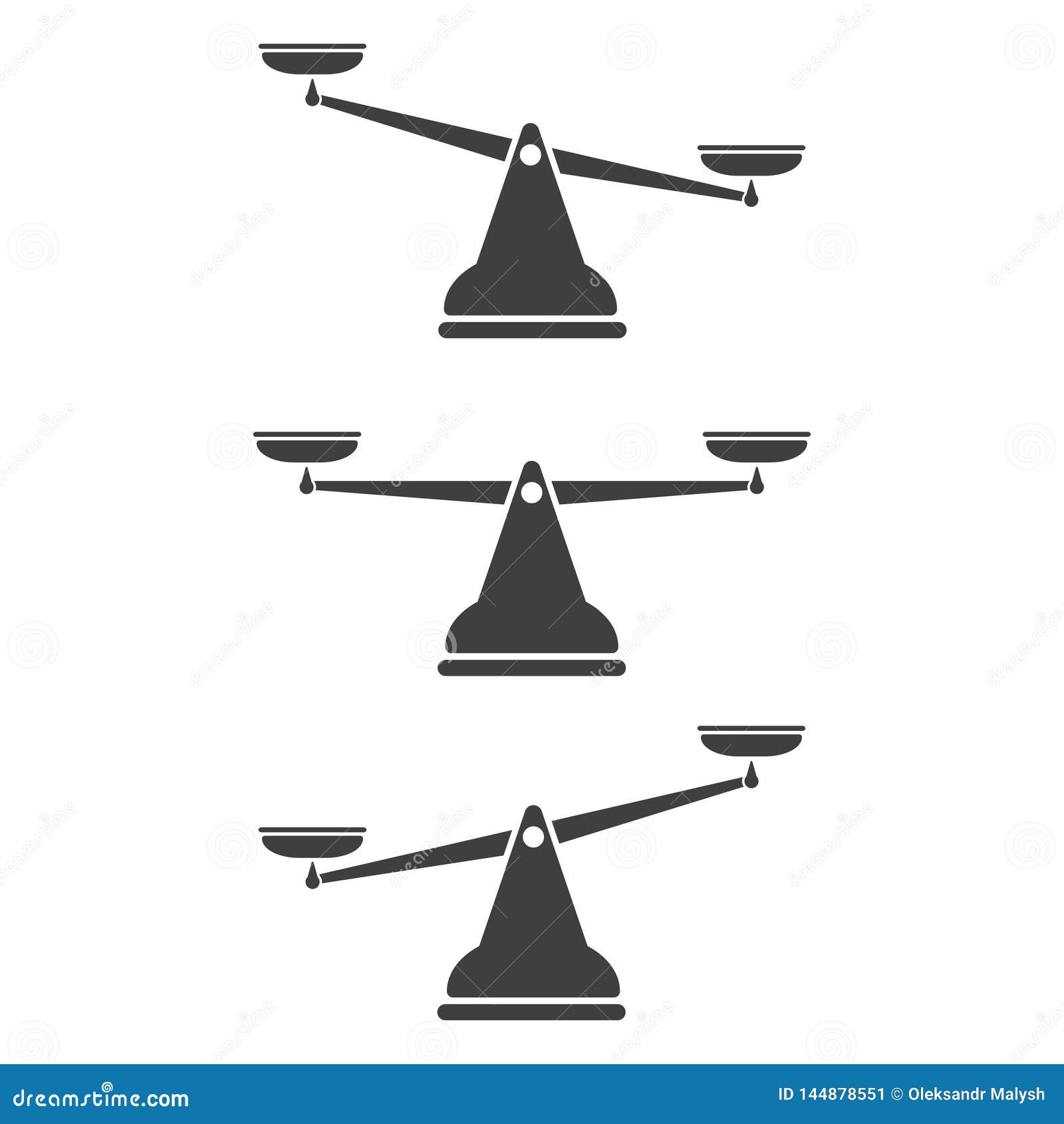 Scales Icon. Libra Vector Set Design Illustration Stock Vector ...