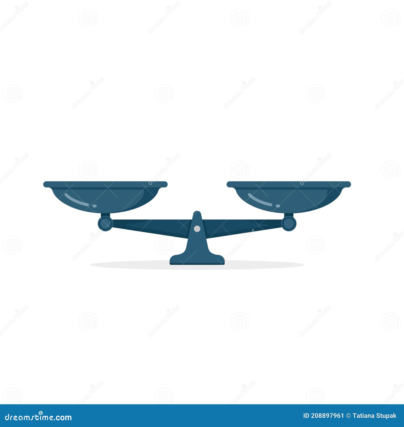 Scales Icon Scale Symbol Vector Isolated Color Flat Symbol on White ...