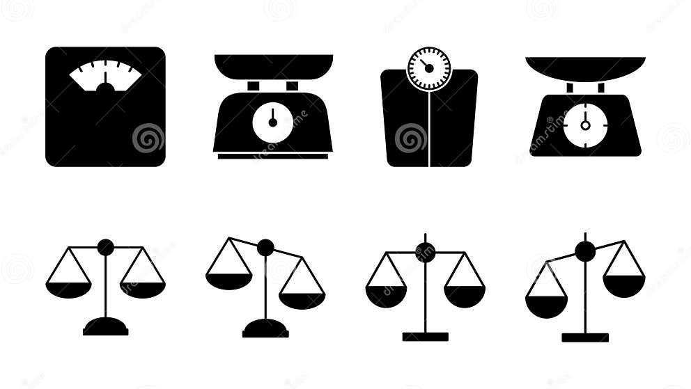 Scales Icon . Law Scale Icon. Scales Vector Icon. Justice Stock Vector ...